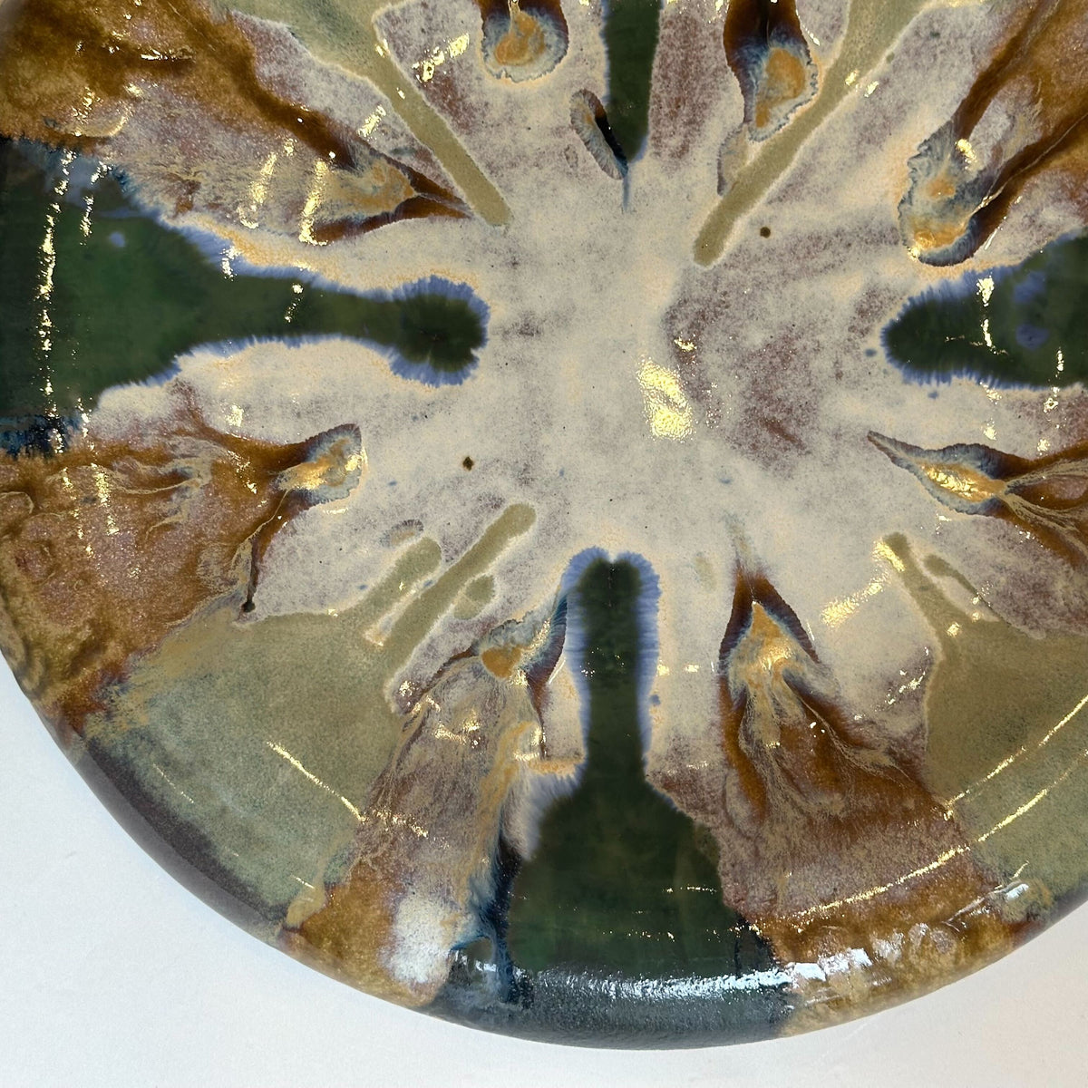 "Dimple" Wall Hanging/Platter in Toga Splash - Large • May25 – THE DEA STORE