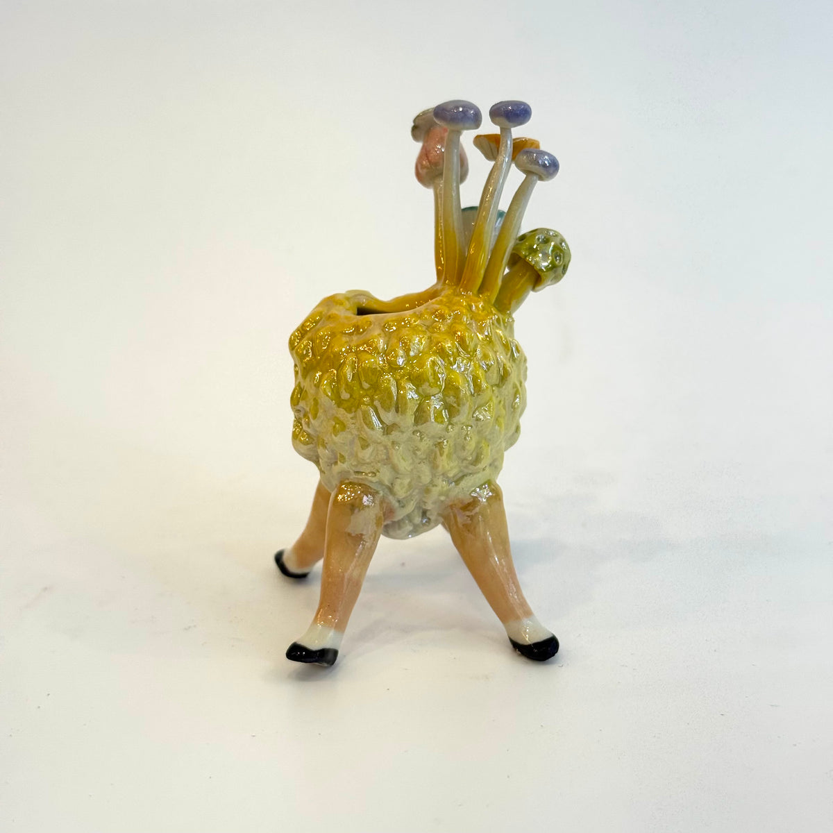 "Dancing Lychee" Vase #03 - Yellow – THE DEA STORE