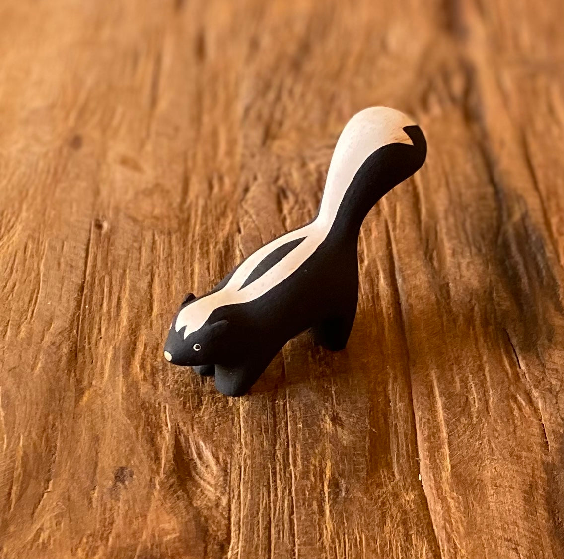 Japanese Carved Wooden Skunk – THE DEA STORE