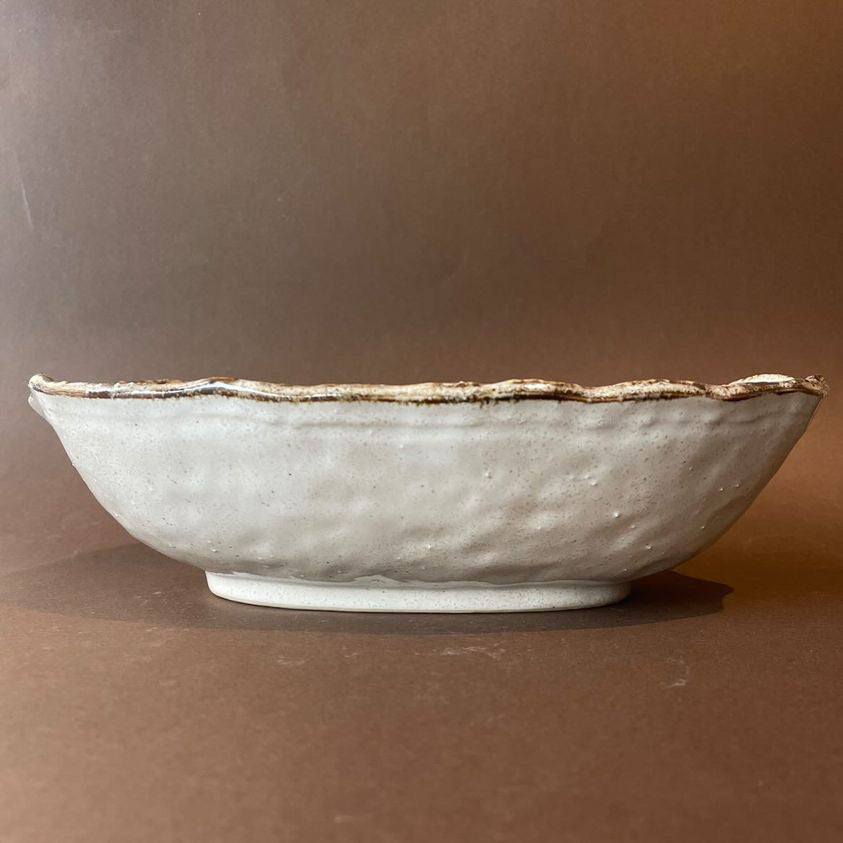 "Shiro" Leaf Shaped Bowl - Large – THE DEA STORE