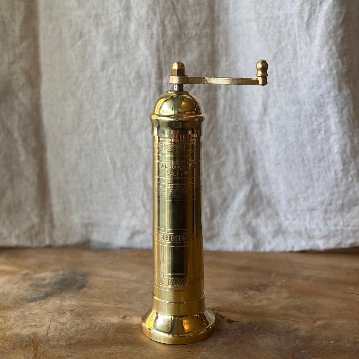 Greek Salt & Pepper Grinders with Handle (Copper/Brass) – THE DEA STORE