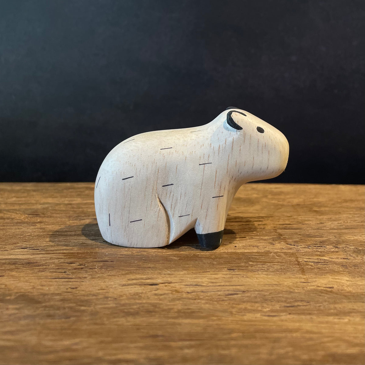 Japanese Carved Wooden Capybara – THE DEA STORE